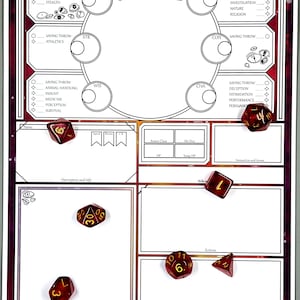 Beholder Dnd 5e Character Sheet Digital Download - Etsy