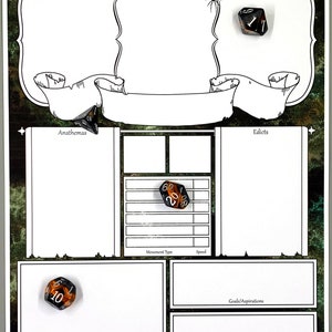 Pathfinder Pathfinder 2e Character Sheet Pathfinder Character Journal ...