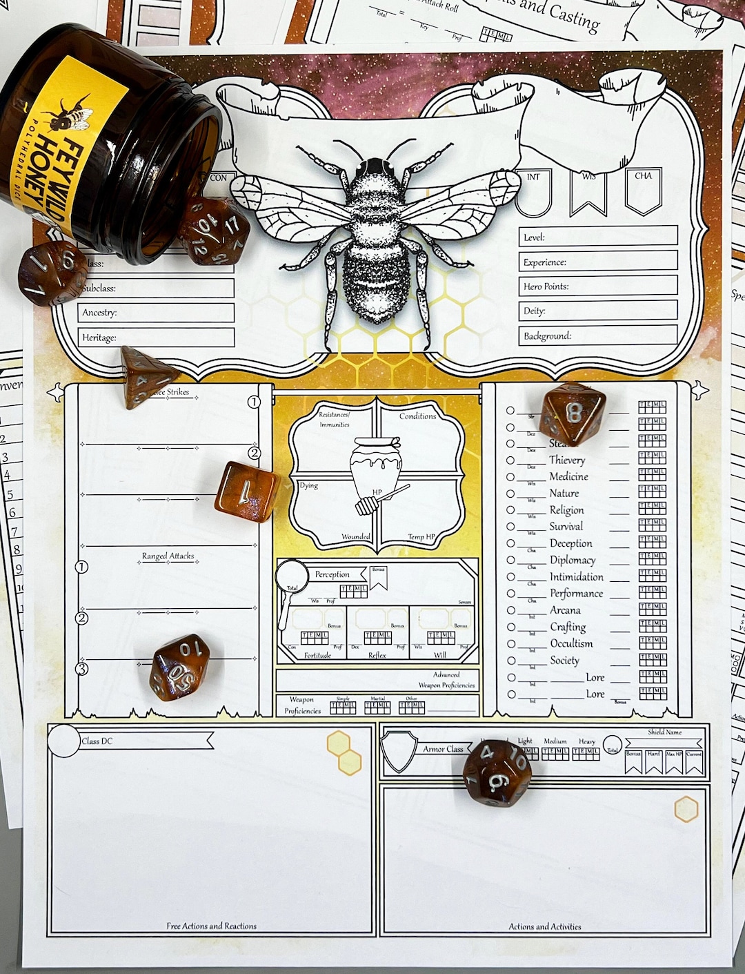 Pathfinder | Pathfinder 2e | Character Sheet | Pathfinder Character ...