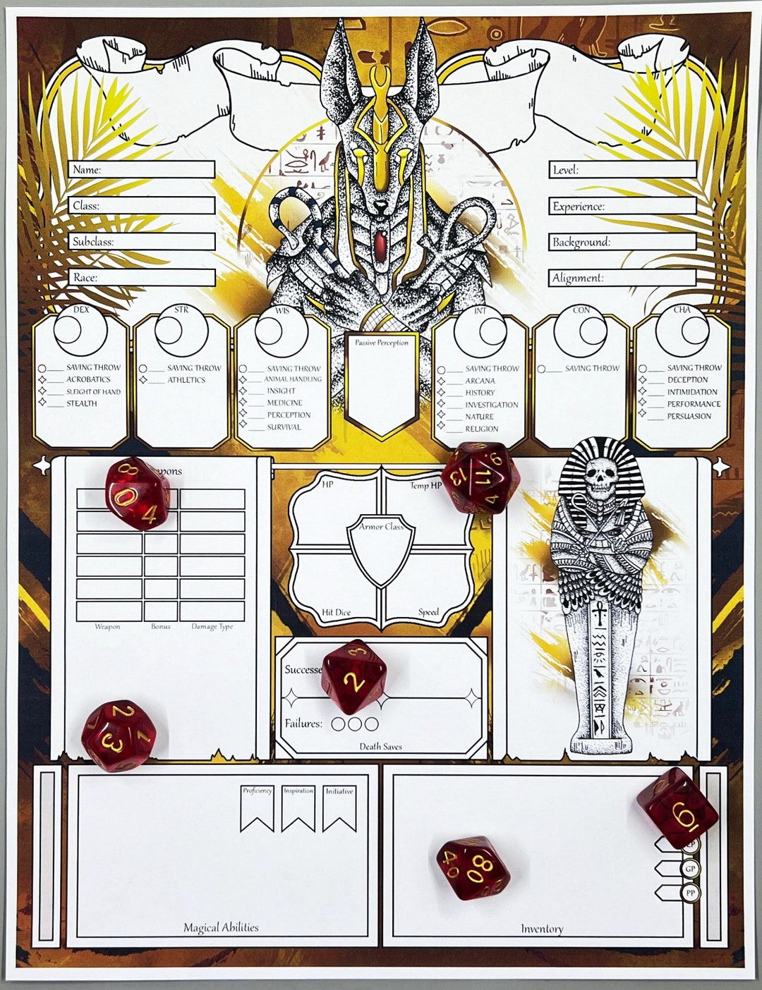 Cleric Dnd 5e Character Sheet | Dnd Character Journal | Dungeons and ...