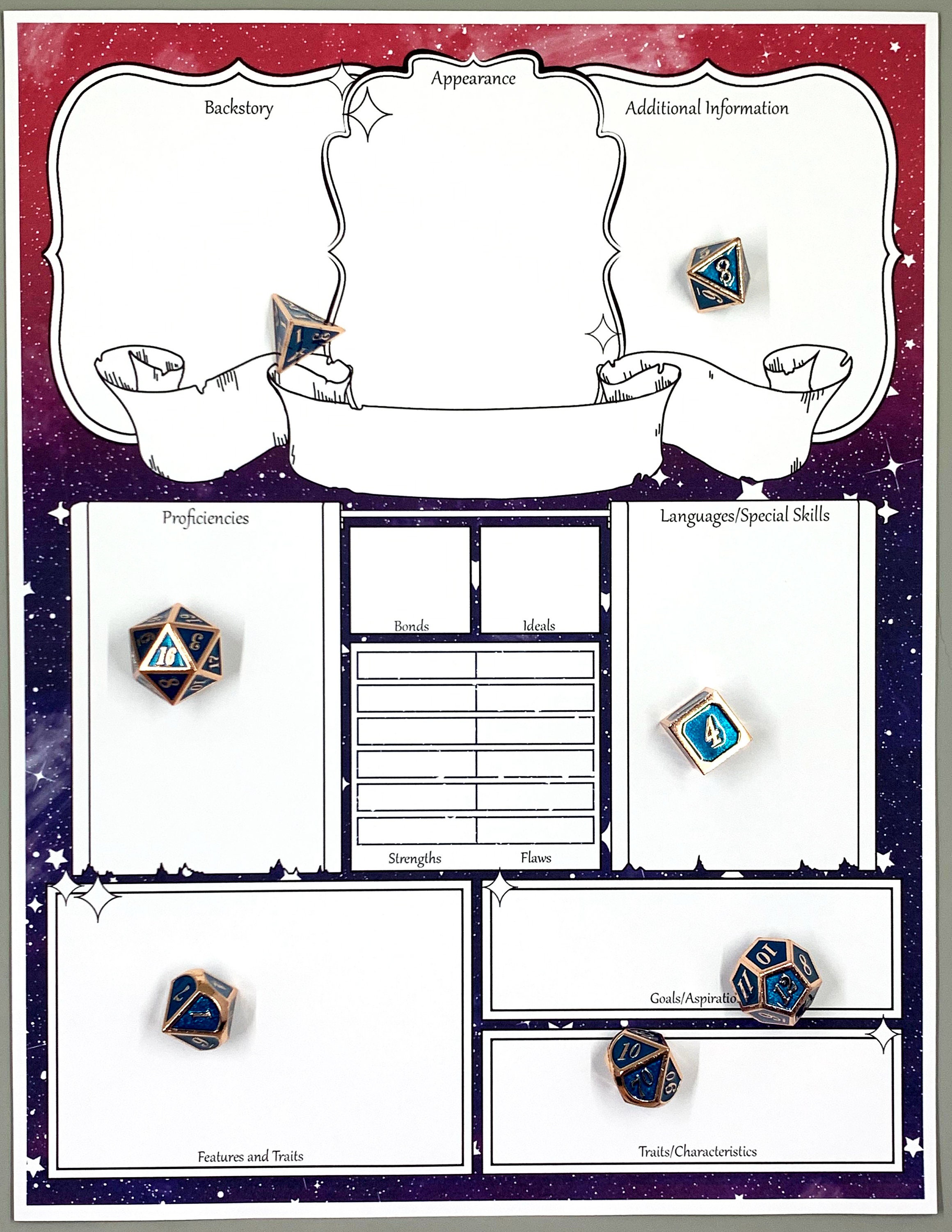 Druid Circle of the Stars Dnd 5e Character Sheet - Etsy