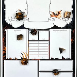 Blood Hunter Order of the Lycan Dnd 5e Character Sheet - Etsy