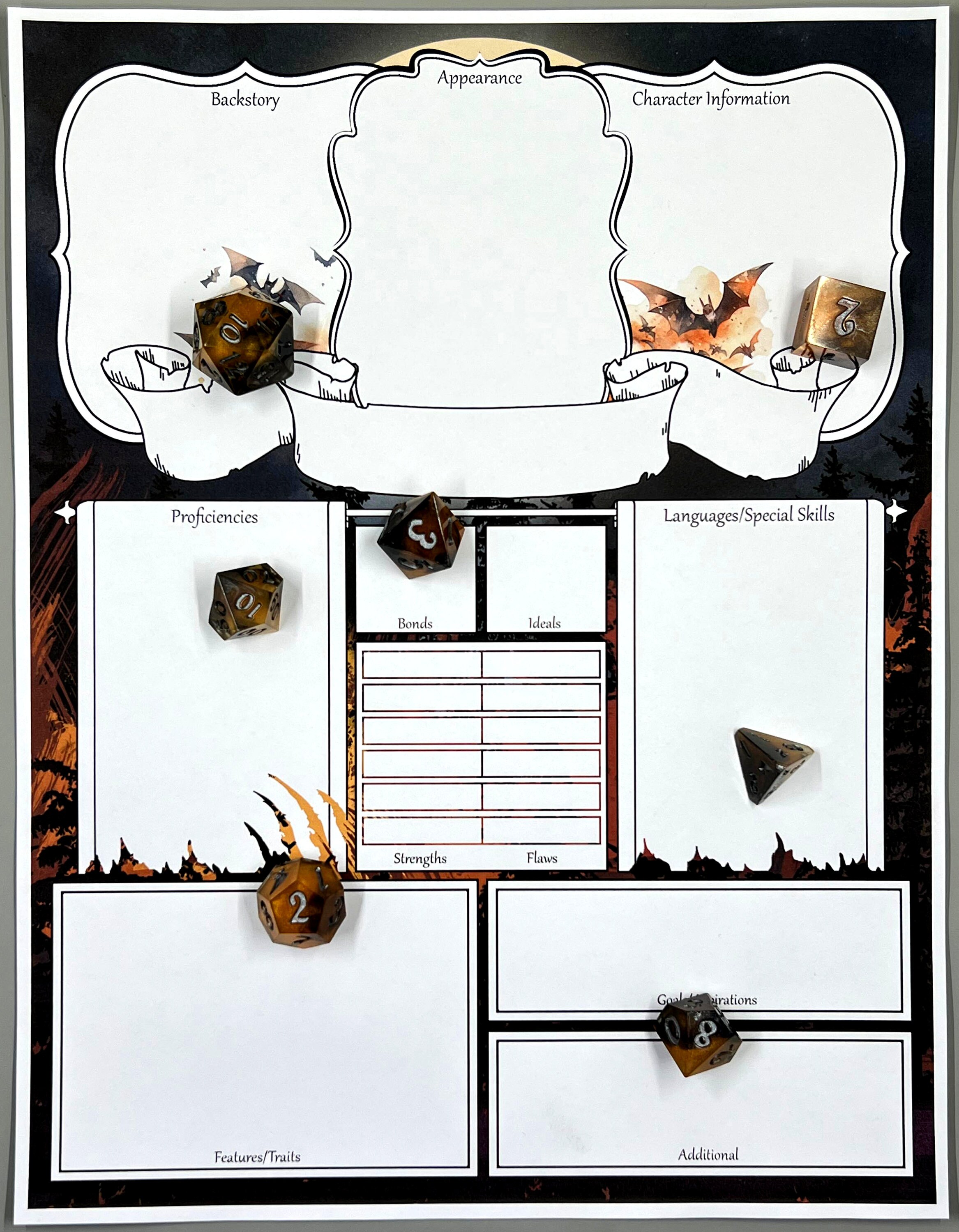 Blood Hunter Order of the Lycan Dnd 5e Character Sheet - Etsy