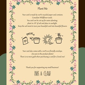 Dnd Plantable Beholder Birthday Card | Dnd Eco Card | Dnd Birthday ...