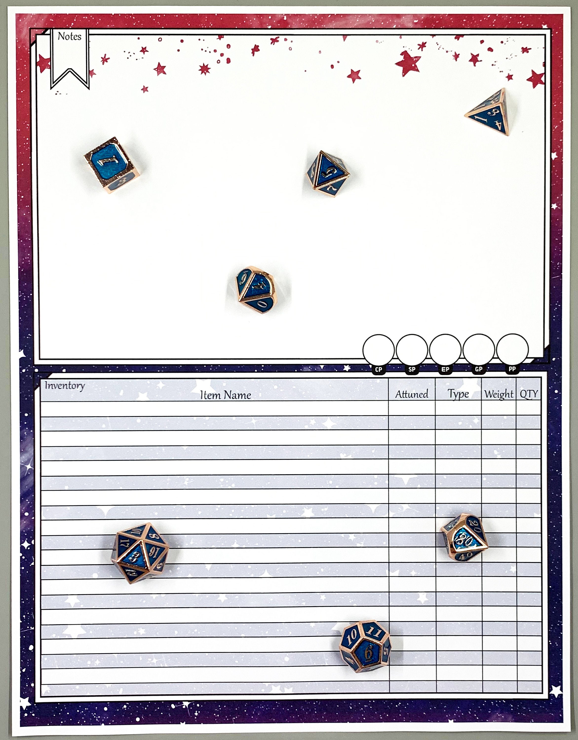 Druid Circle of the Stars Dnd 5e Character Sheet - Etsy
