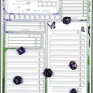 Pathfinder Kitsune 2e Character Sheet Digital Download - Etsy