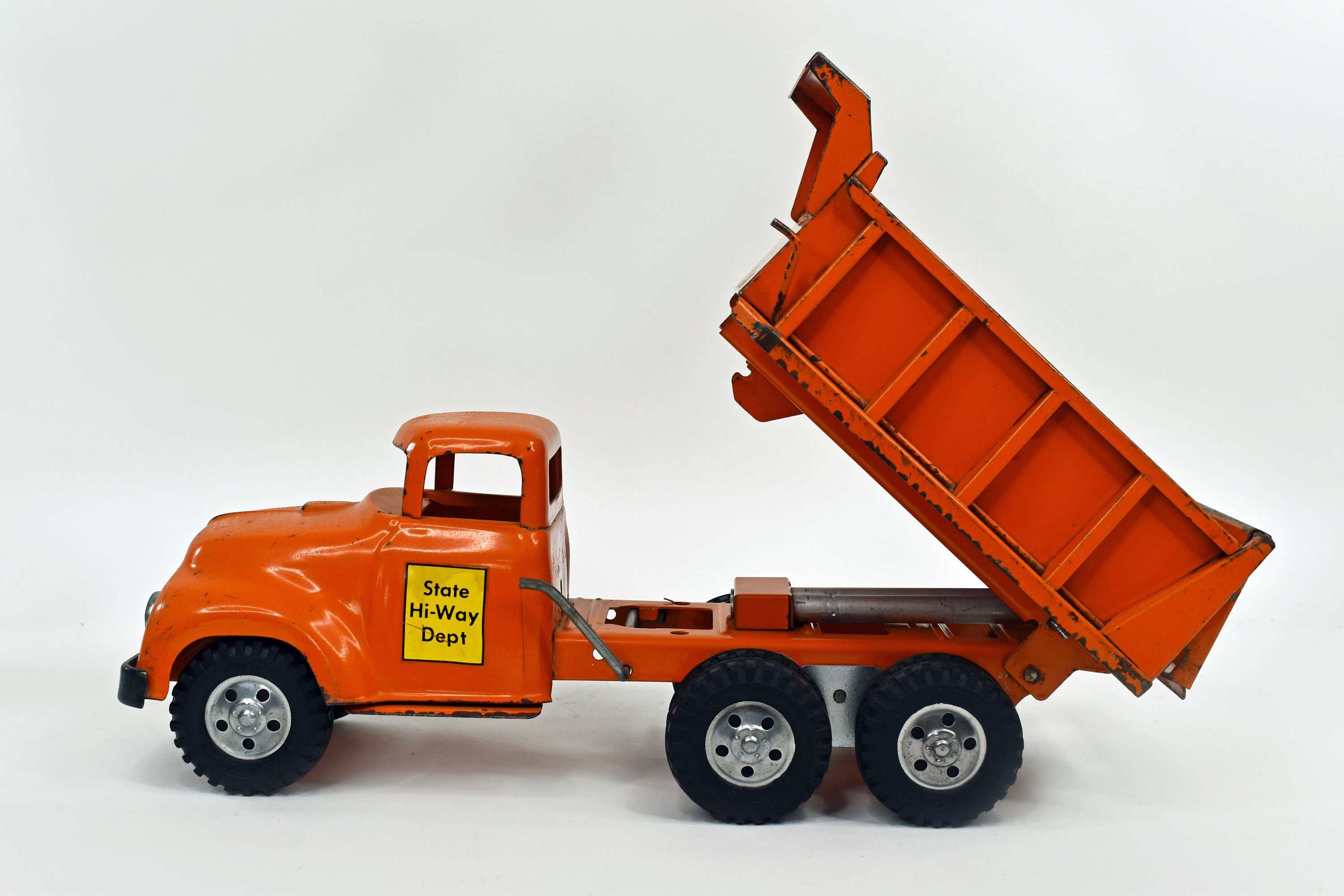 1957 Tonka "big Mike" Hydraulic Dump Truck, Pressed Steel - Etsy
