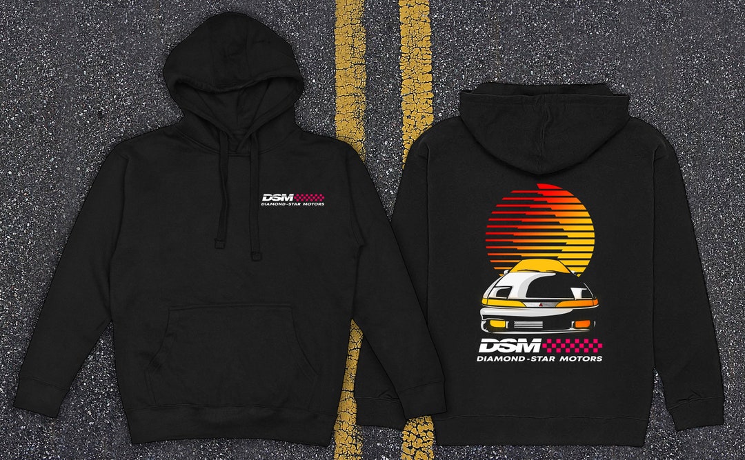 Panda - Vaporwave DSM Hoodie. Diamond Star Motors. Eclipse Talon Laser ...
