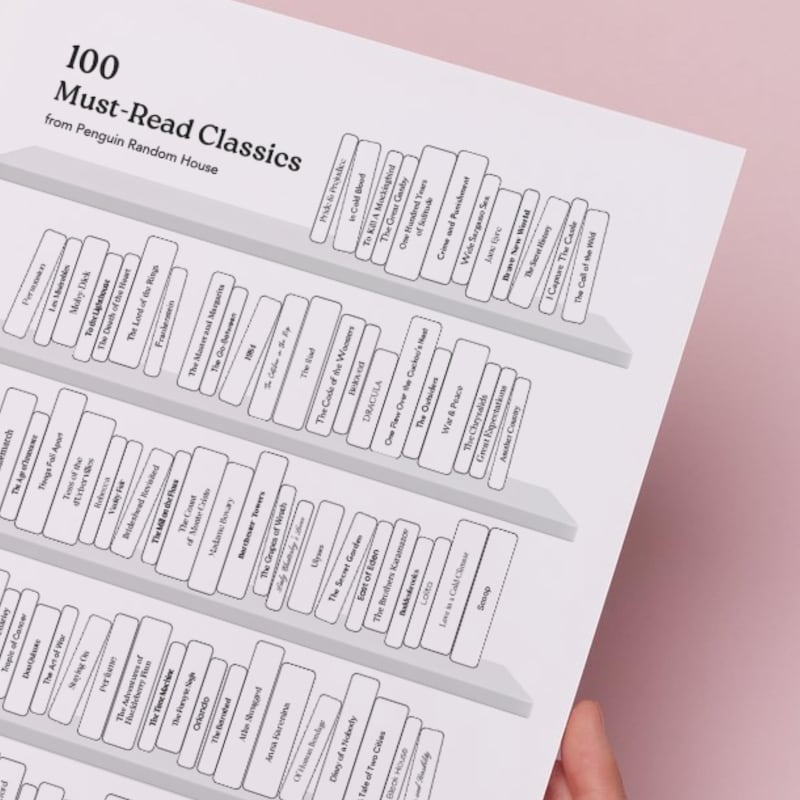 Classics Reading Journal - Etsy