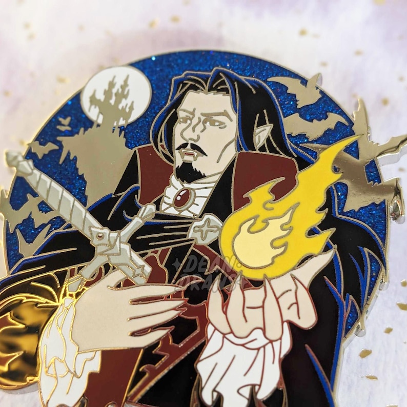 Count Dracula Pin - Etsy