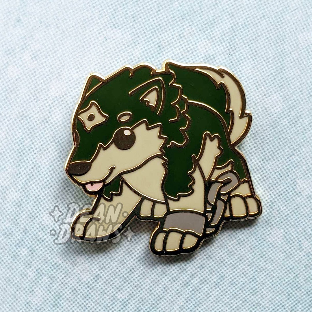 Wolf Link Mini Pin - Etsy
