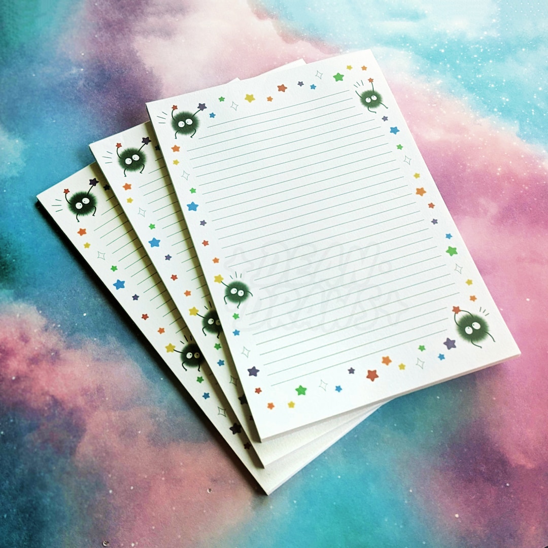 Soot Sprites Notepad - Etsy