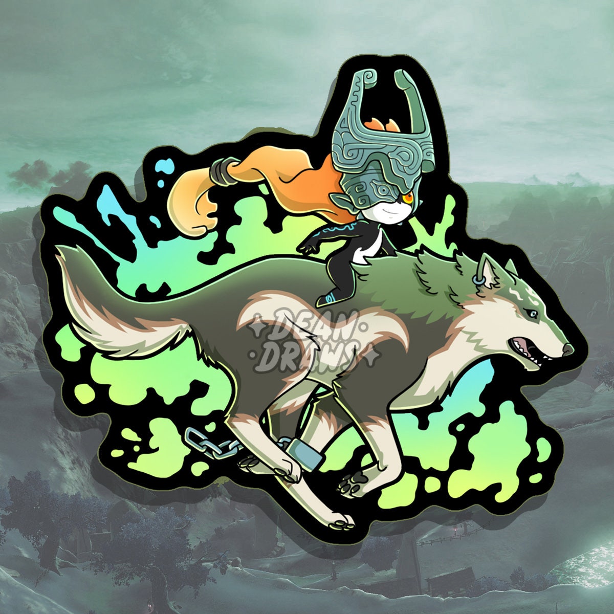 Twilight Princess Wolf Link Tattoo