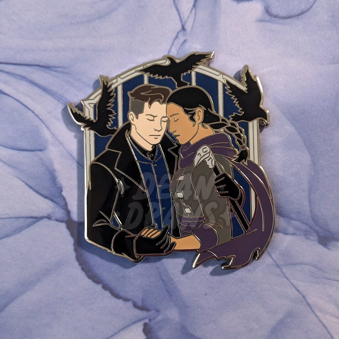 Crow/wraith Six of Crows Pin - Etsy