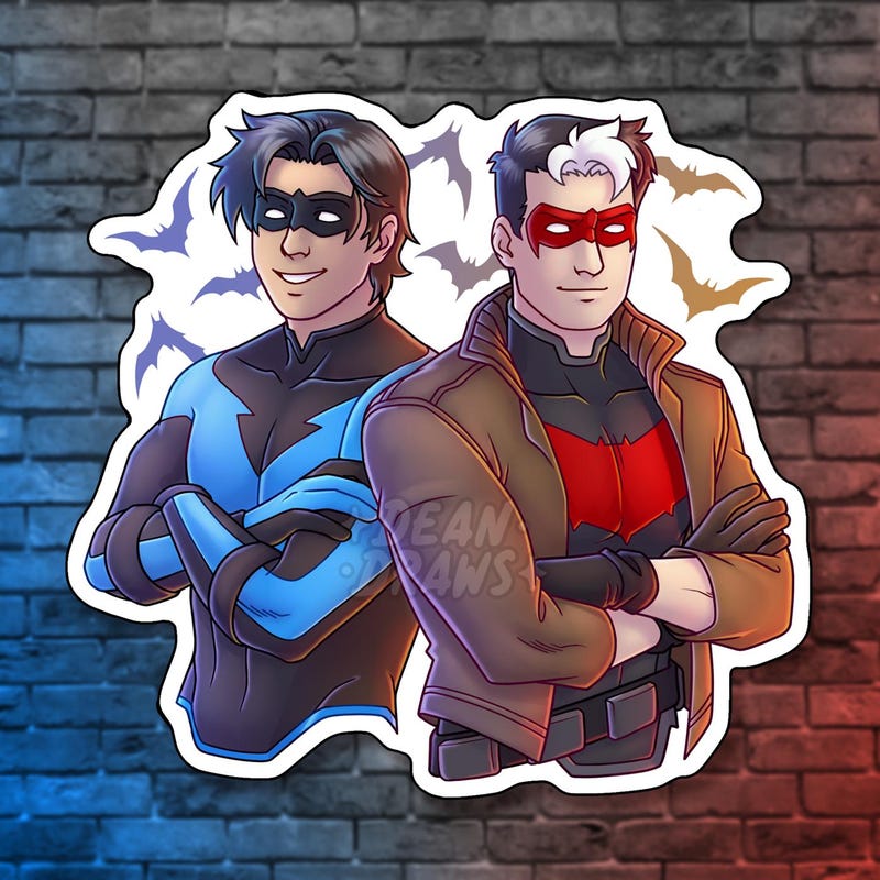 Red Hood Dc Stickers - Etsy