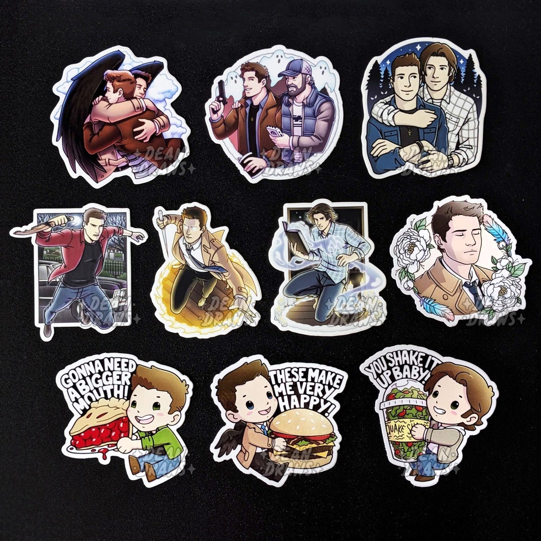 SPN Sticker Pack 2 - Etsy