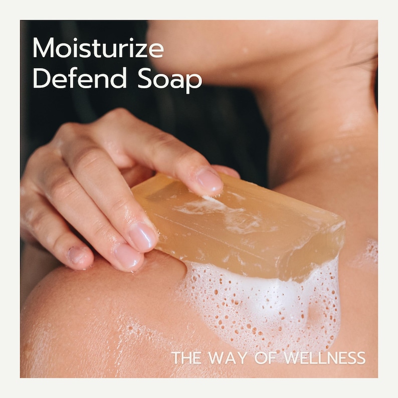 Pure Defend Oregano Oil Soap: Natural Vegan Skincare - Etsy