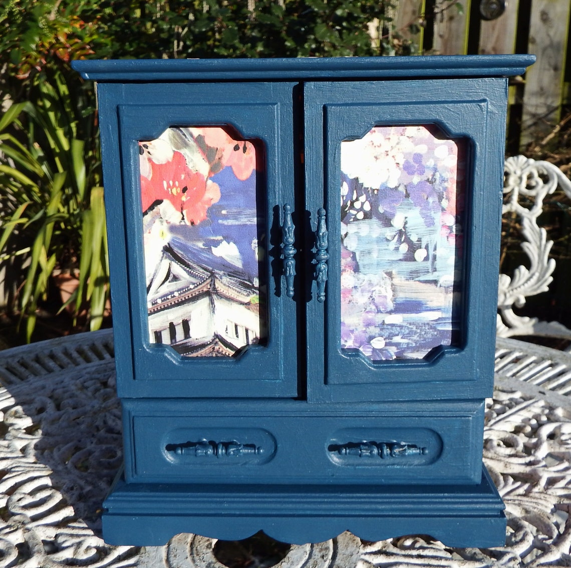 Jewelry Armoire, Upcycled Large Jewelry Box, Jewelry Organizer ...