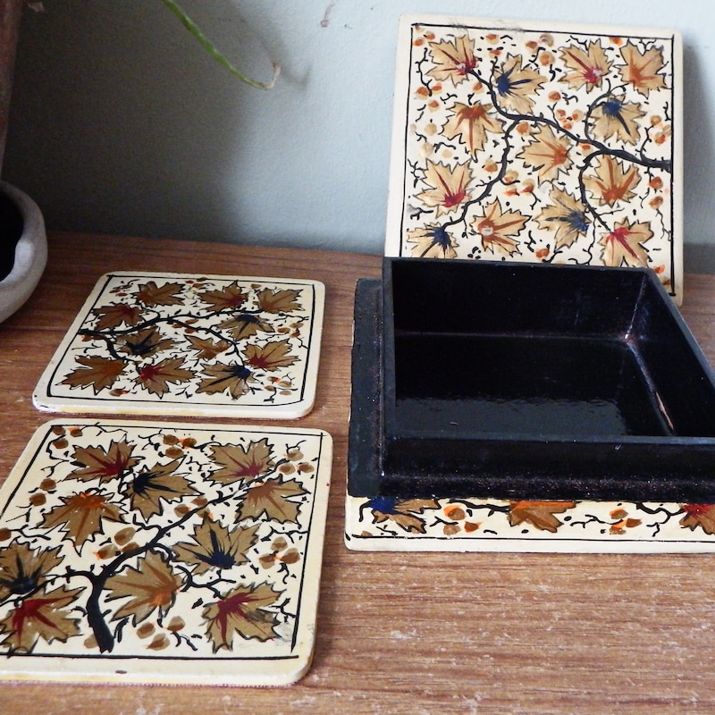 Kashmir Lacquer Box - Etsy