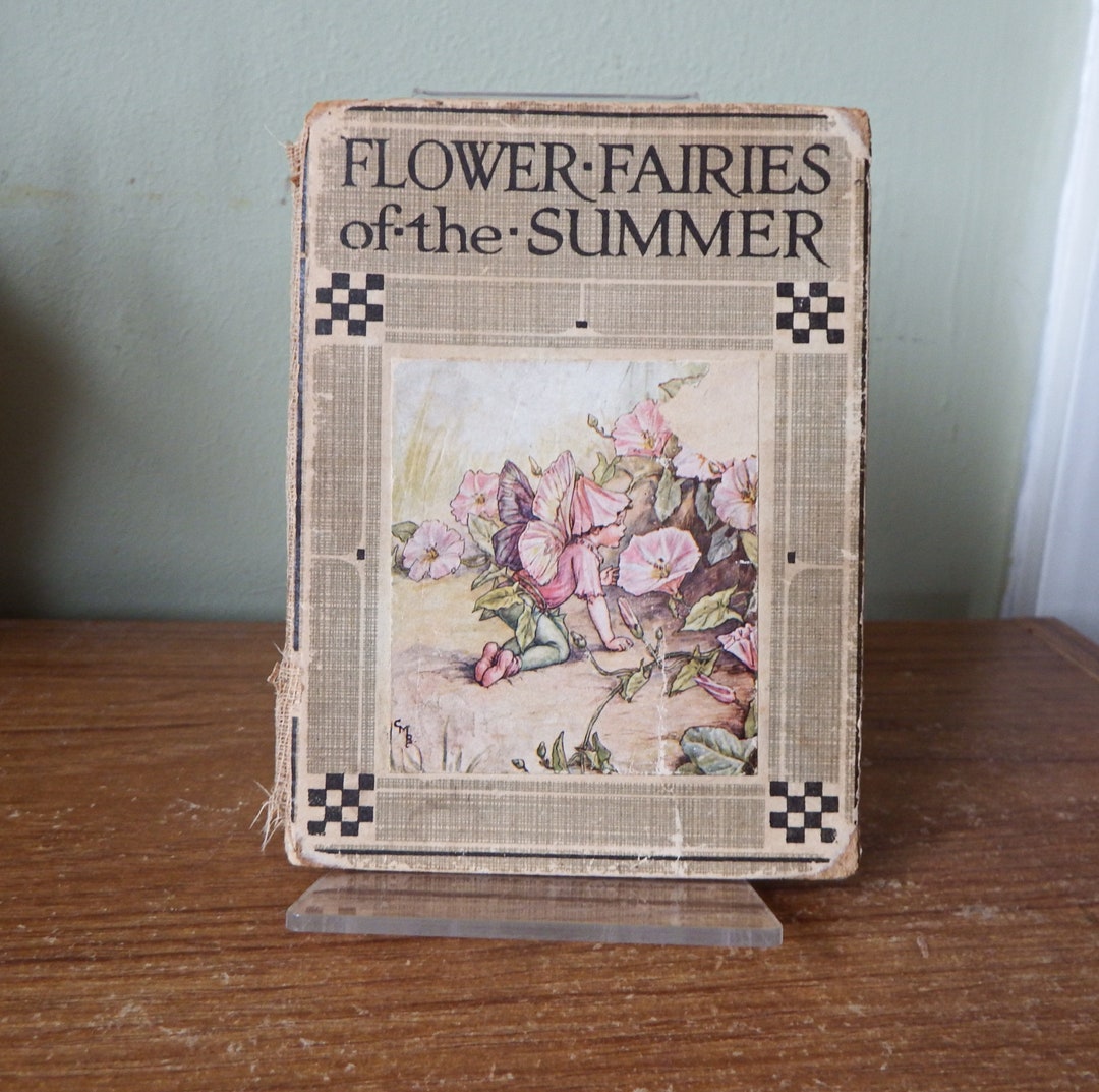 Cicely Mary Barker Vintage Book, Flower Fairies of the Summer, Flower ...