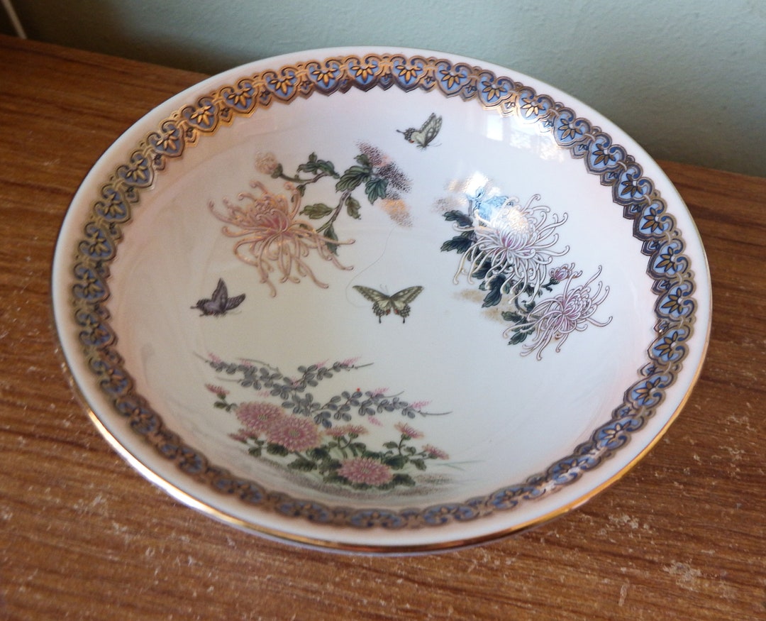 Vintage Marks and Spencer (st Michael) Porcelain Candy Dish 'oriental ...