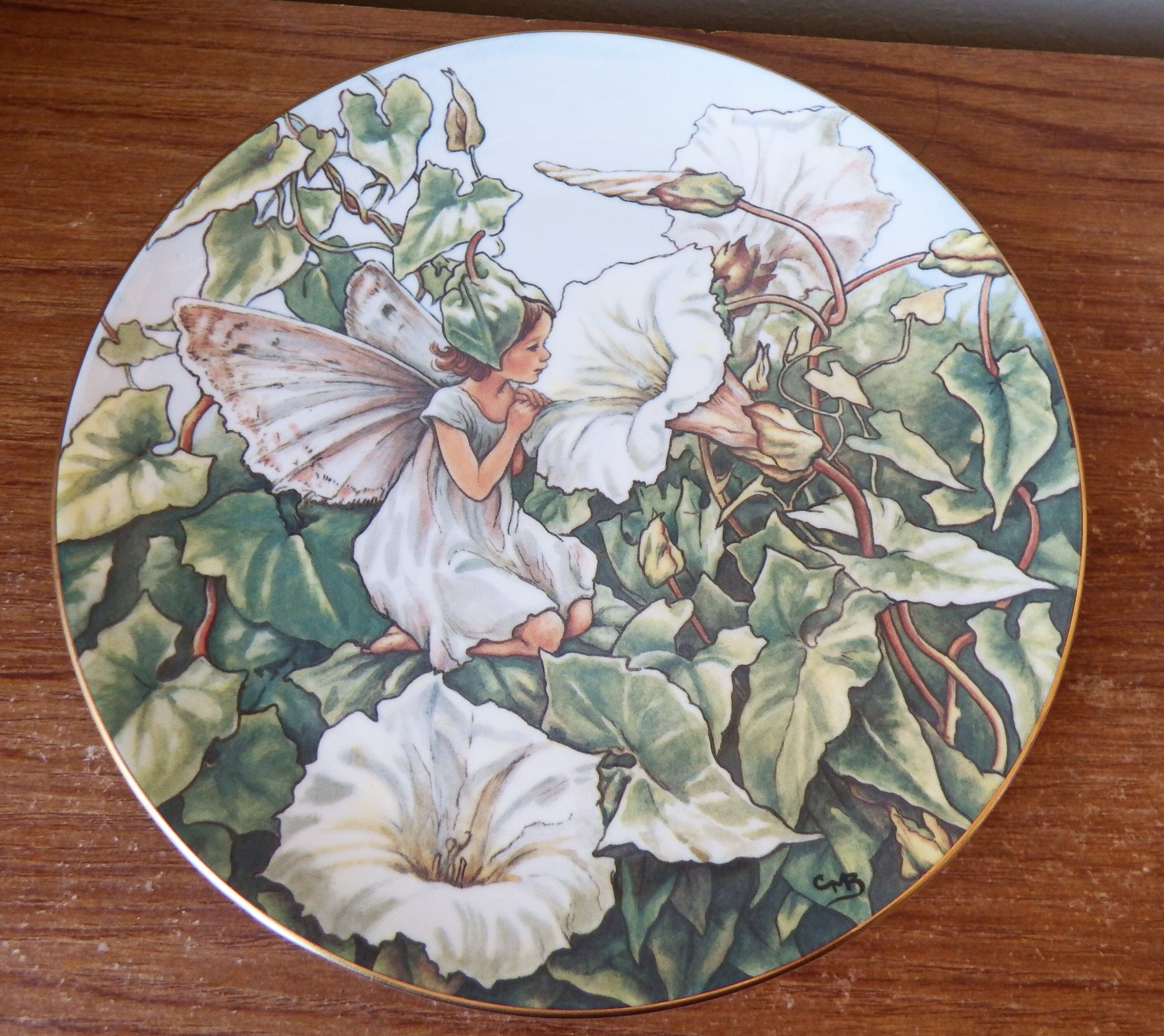 Cicely Mary Barker, the White Bindweed Fairy Decorative Plate, Border ...