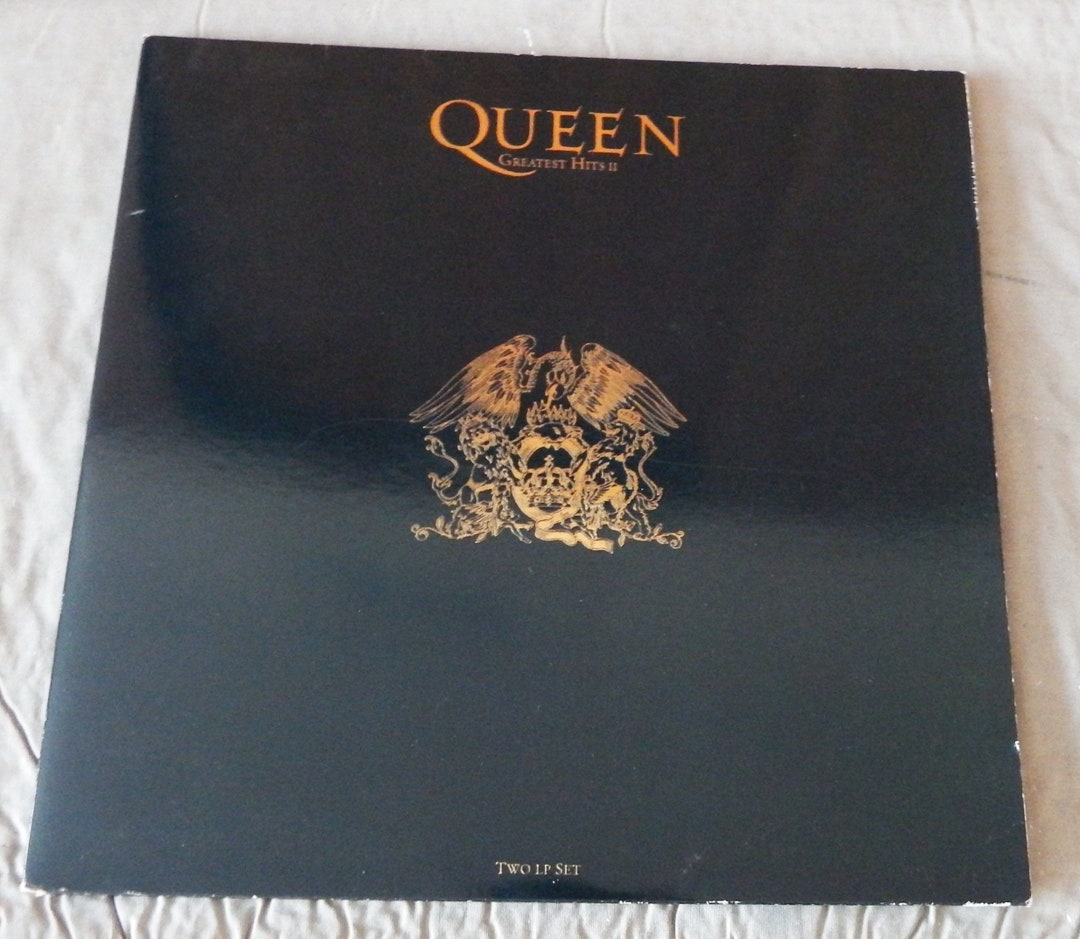 Queen Greatest Hits Vinyl Record, 1991, U.K. Gatefold Vinyl 2 X LP ...
