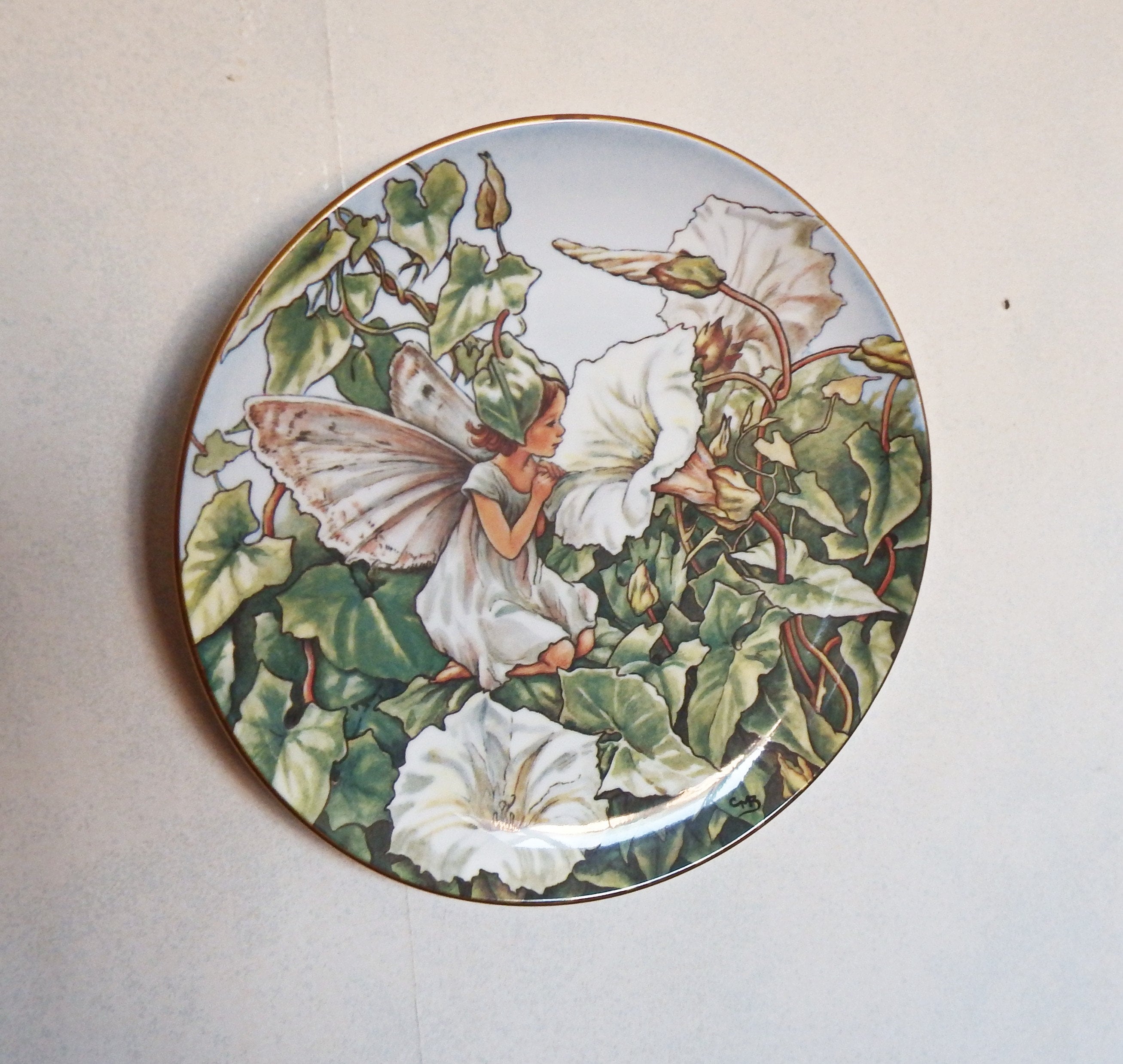 Cicely Mary Barker, the White Bindweed Fairy Decorative Plate, Border ...