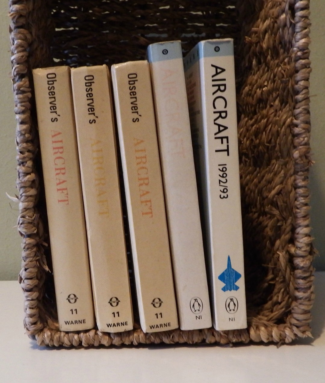 Observers Books, Vintage Aircraft Series, Bundle of Five Reference ...