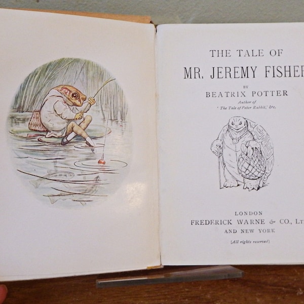 Jeremy Fisher - Etsy