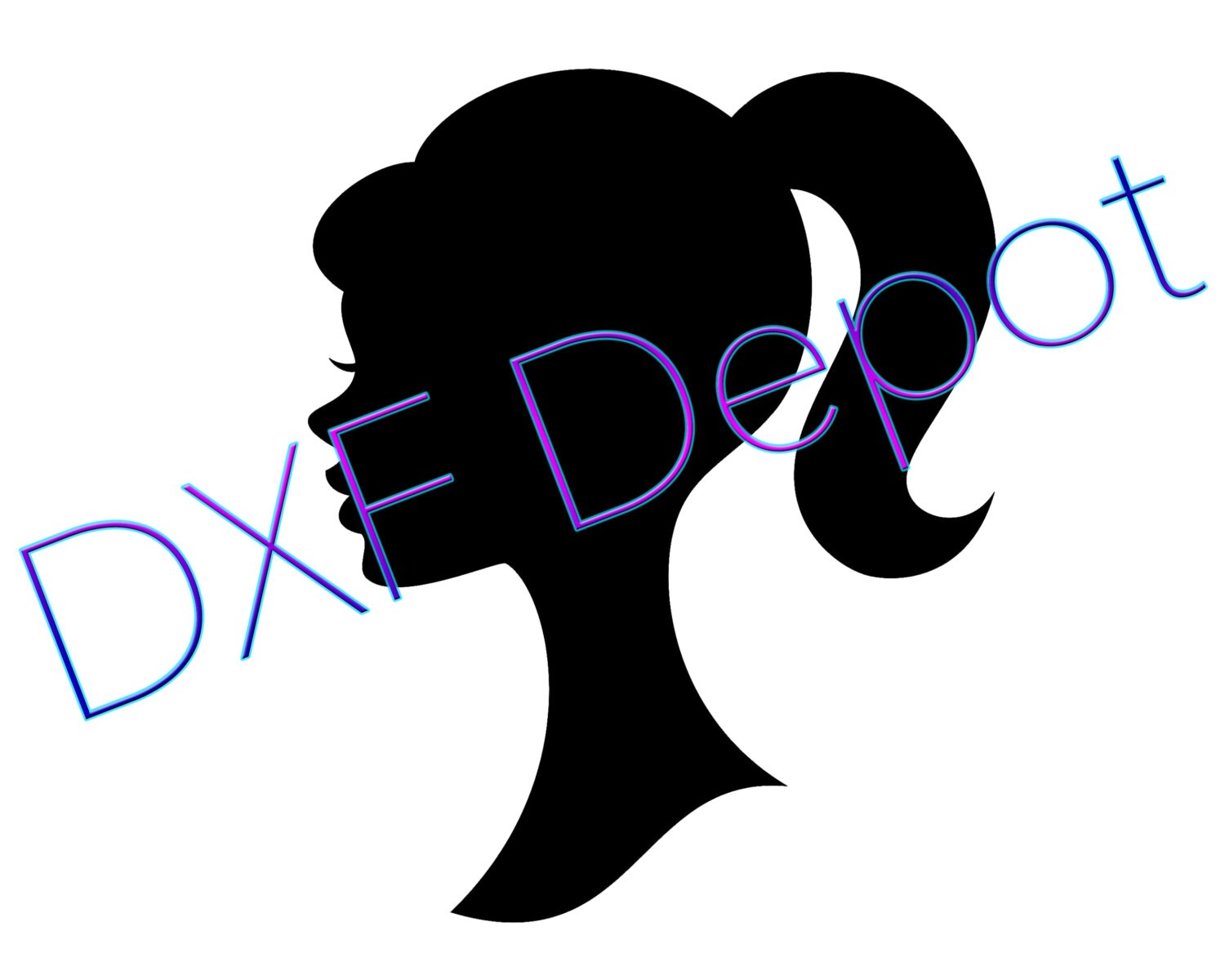 Barbie .dxf formato. Archivo de corte CNC Arte vectorial Clip Art DXF ...