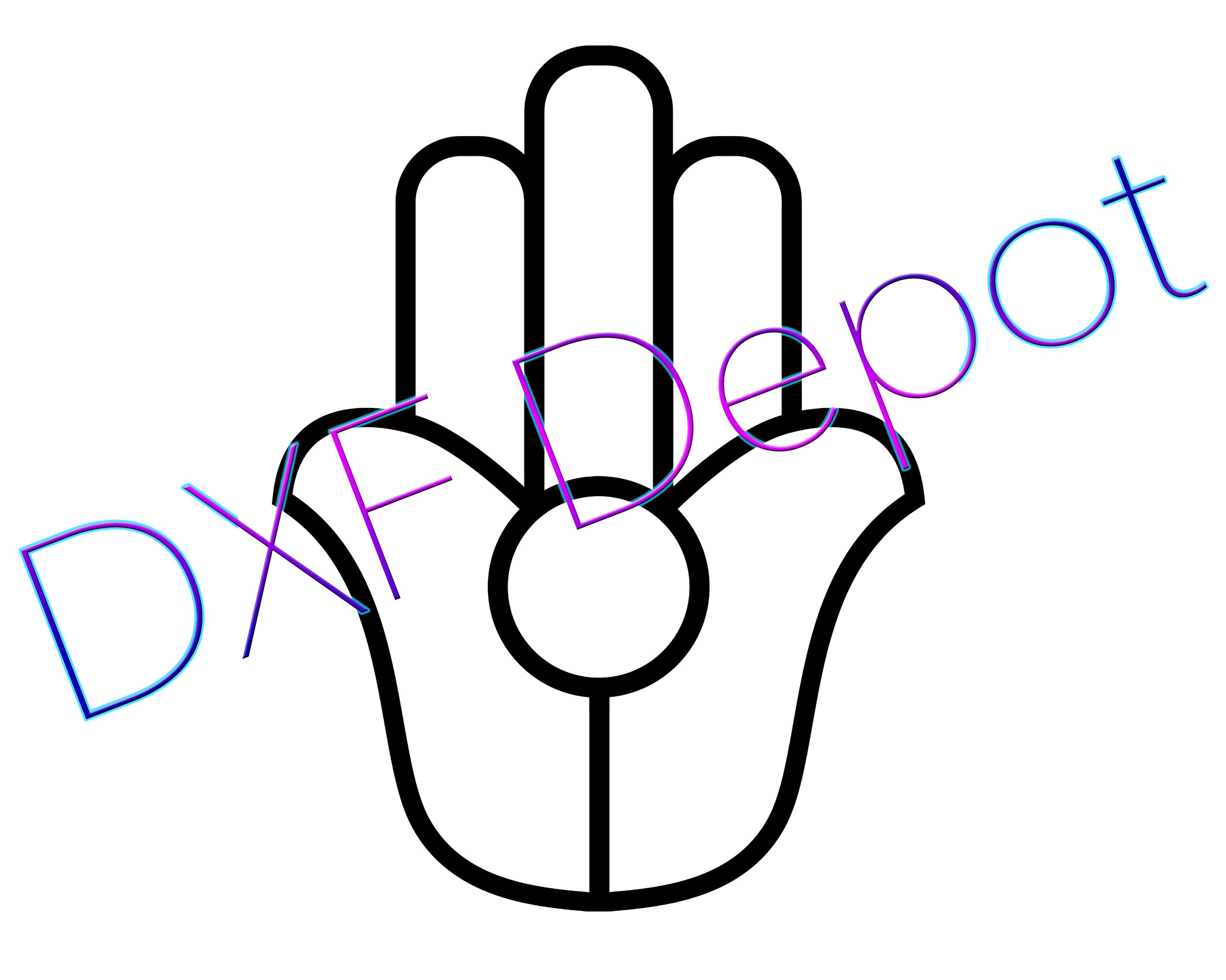 Hamsa DXF Vector Art Clip Art Png AI Jpeg Pdf - Etsy