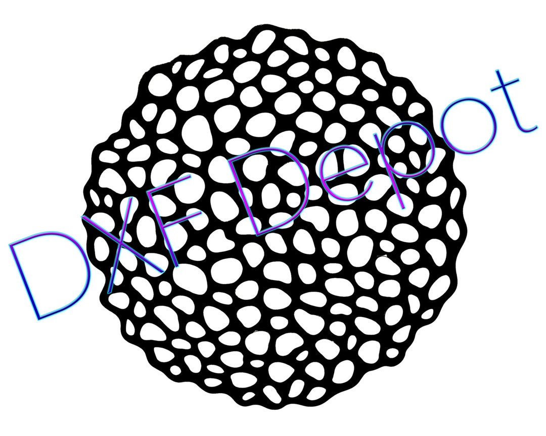 Abstract Coral .dxf Format. CNC Cut File Vector Art Clip Art DXF - Etsy