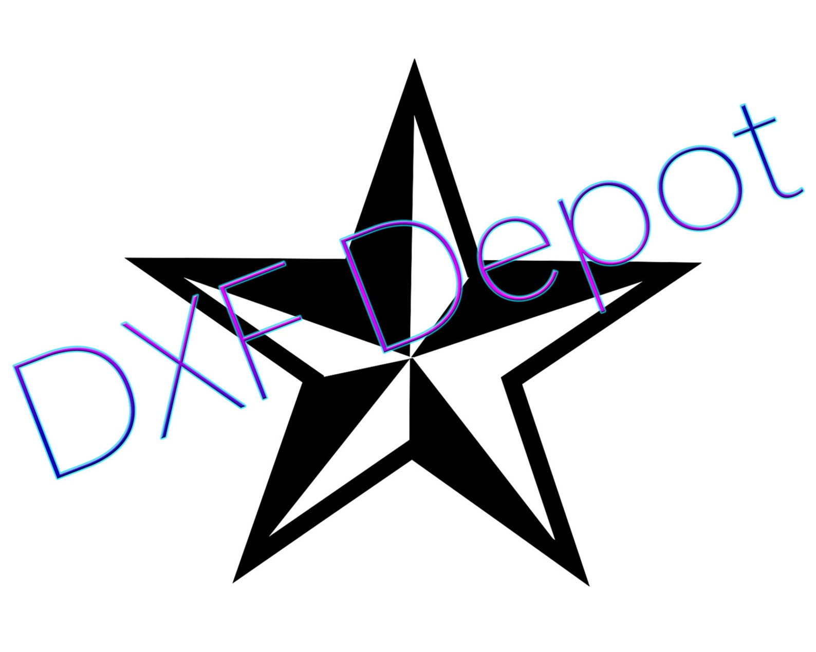 Formato Nautical Star .dxf. Archivo de corte CNC Arte vectorial Clip ...
