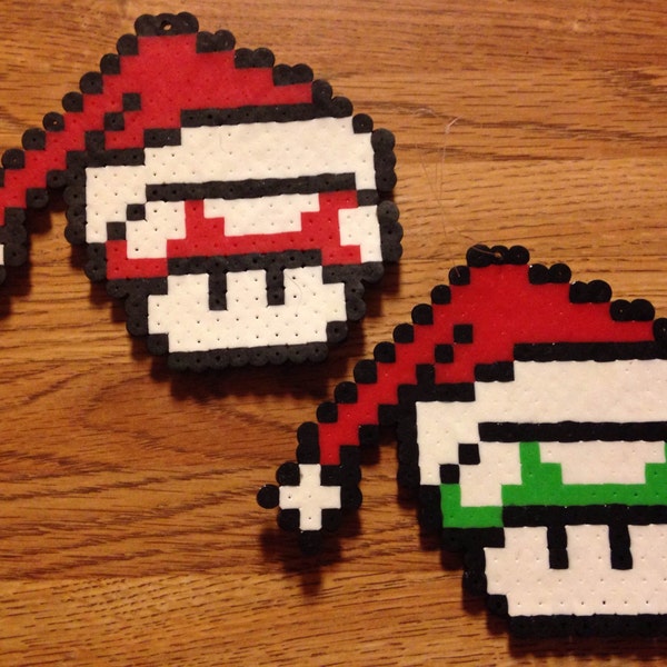 Mario Christmas Ornaments - Etsy