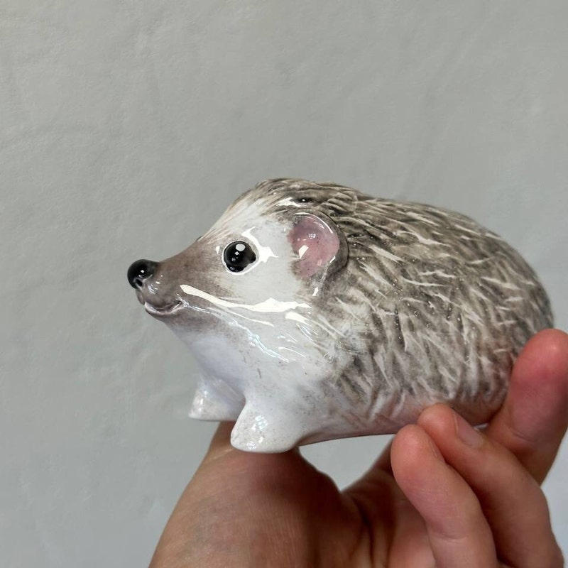 Ceramic Hedgehog - Etsy