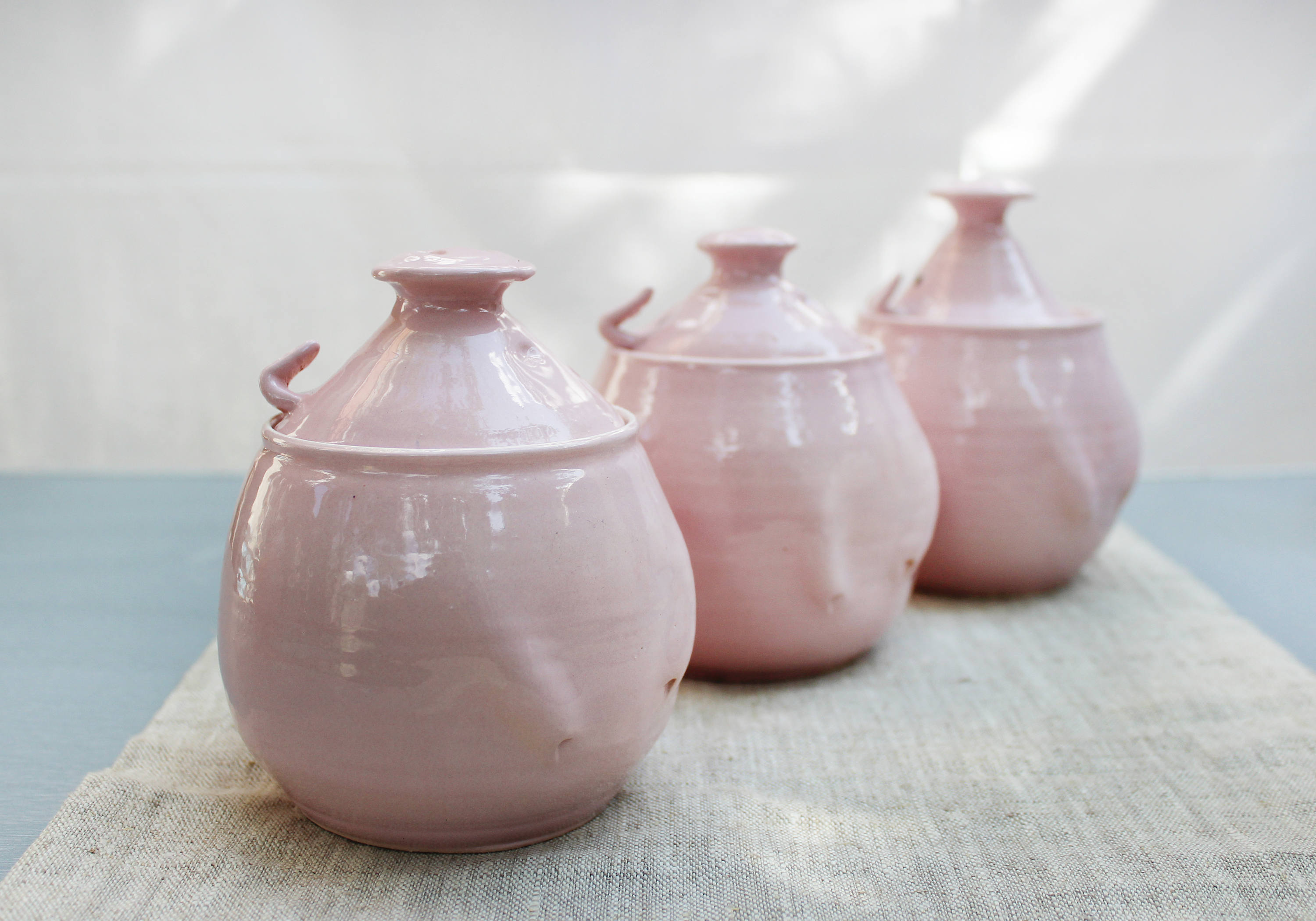 Pink Pig Cookie Jar Storage Bowl With Lid Ceramic Pigs - Etsy UK