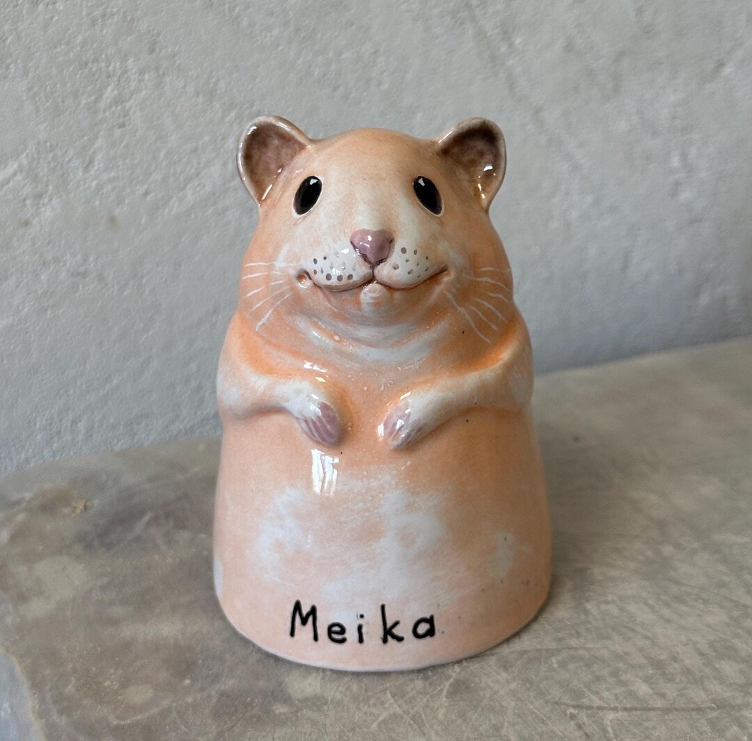 Custom Hamster Urn for Ashes | Pet Urn | Personalized Pottery Container ...
