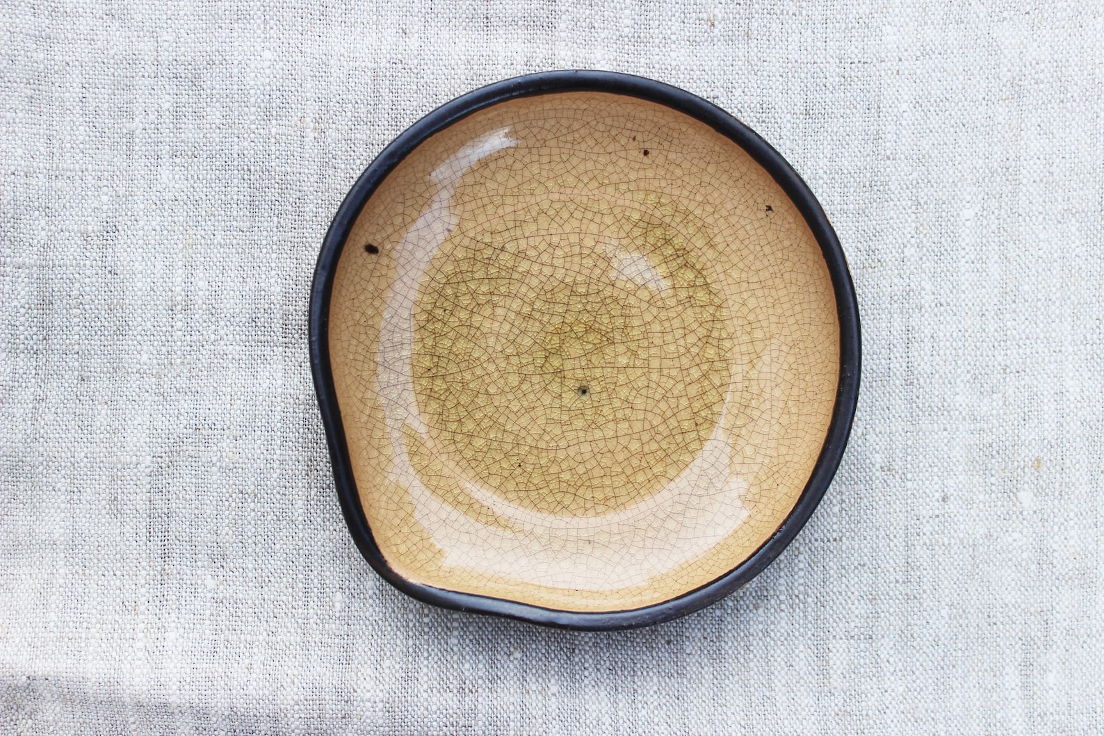 Mustard Yellow Spoon Holder, Ochre Rustic Spoon Rest, Pottery Ceramics ...