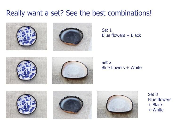 Blue Flowers Spoon Rest Unique Ceramic Spoon Holder White - Etsy