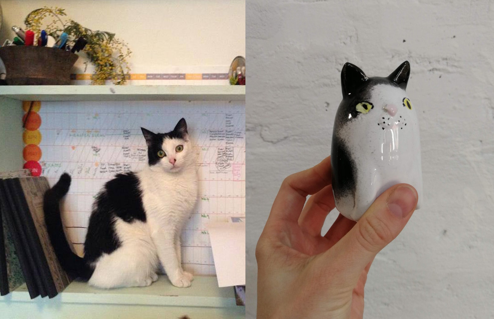 Personalized Cat Portrait From Photo Custom Pets Painting - Etsy