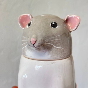 Custom Rat Urn: Handmade Pottery Portrait, Loss Gift - Etsy