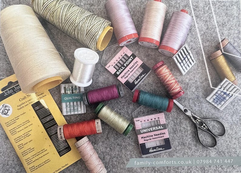Handy Guide to Needles & Threads | Beginner-friendly Sewing Reference ...