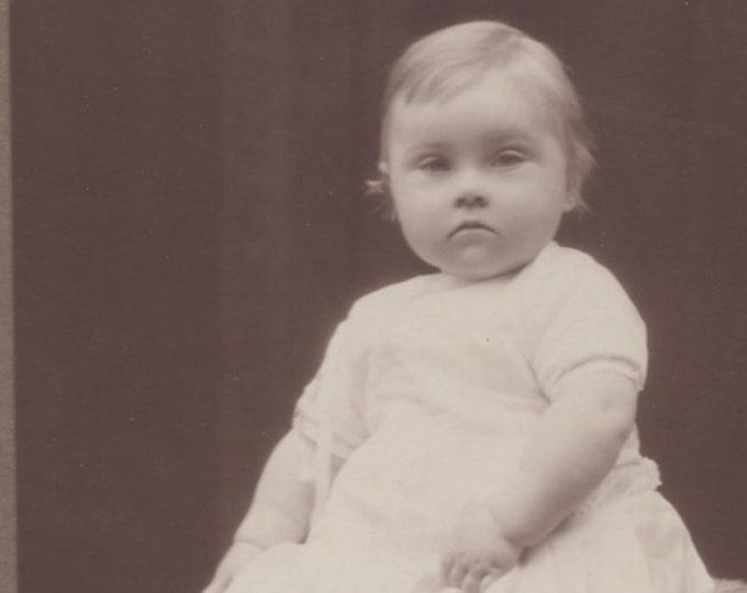 Original 1880s Little Baby Victorian Cabinet Card - Antique Photo ...