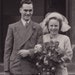 Original 1940s Bride & Groom Real Photo Postcard - Antique RPPC Vintage Victorian Edwardian ...