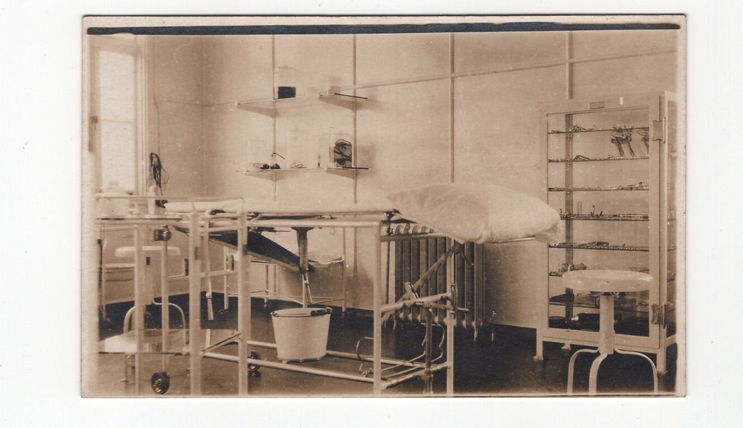 Original 1910s Creepy Hospital Surgery Antique Real Photo Postcard ...
