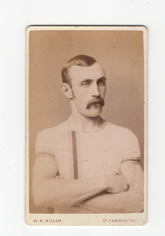 1920 Boxer With A Mustache