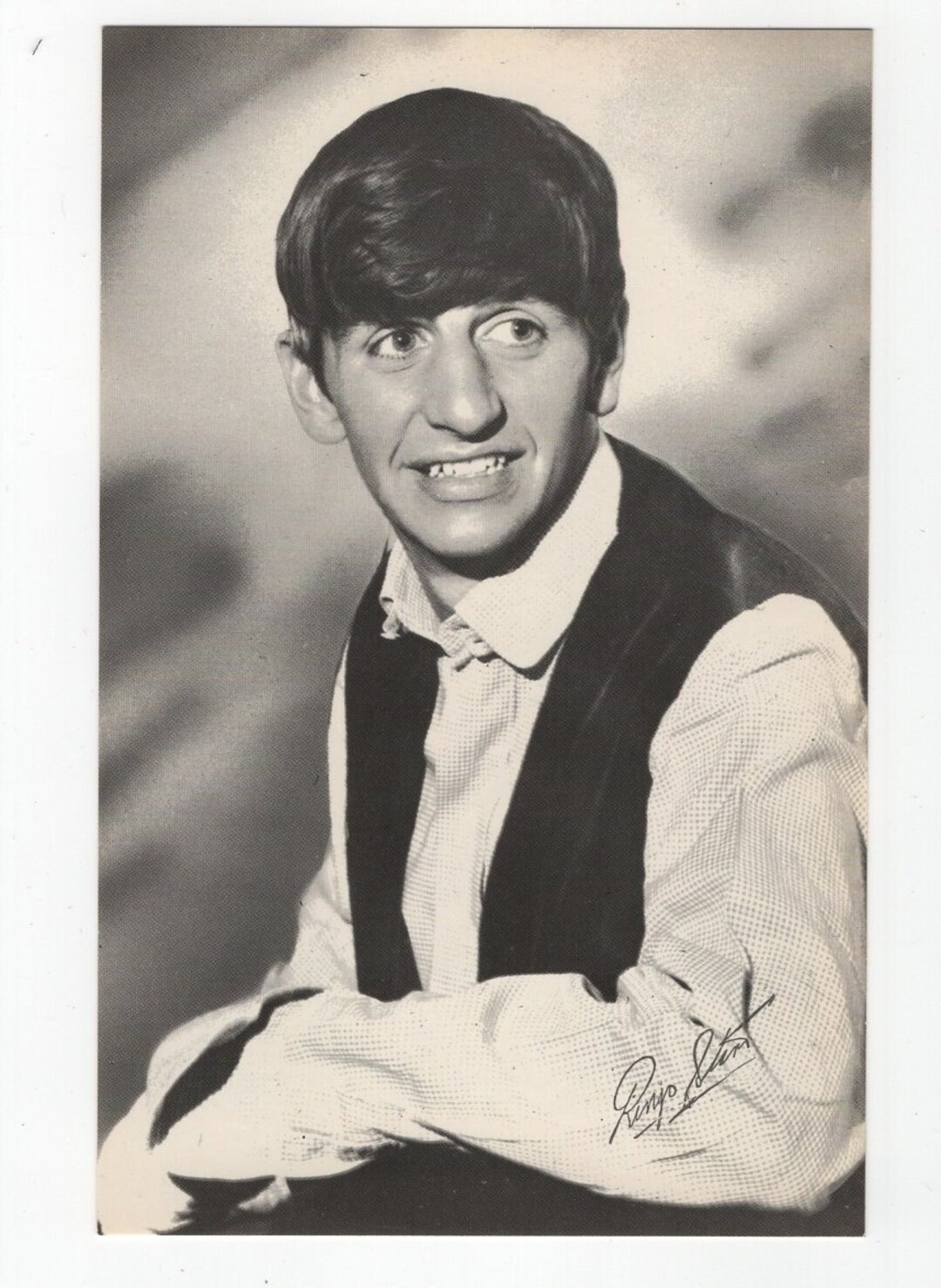Original 1960s Ringo Starr the Beatles Advertising Postcard - Etsy