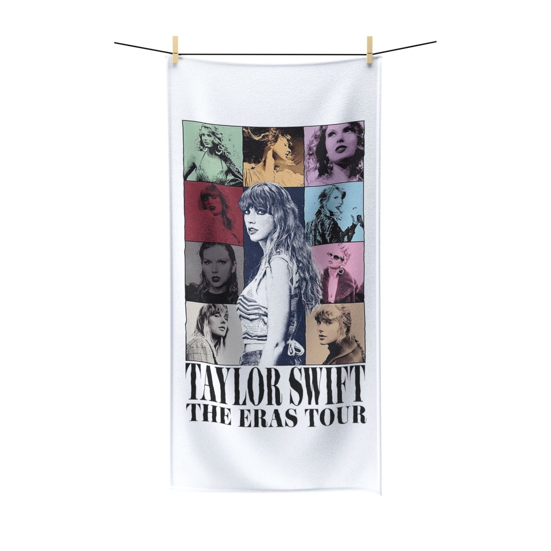Taylor Swift Eras Tour Inspired Polycotton Towel Music Memorabilia for ...