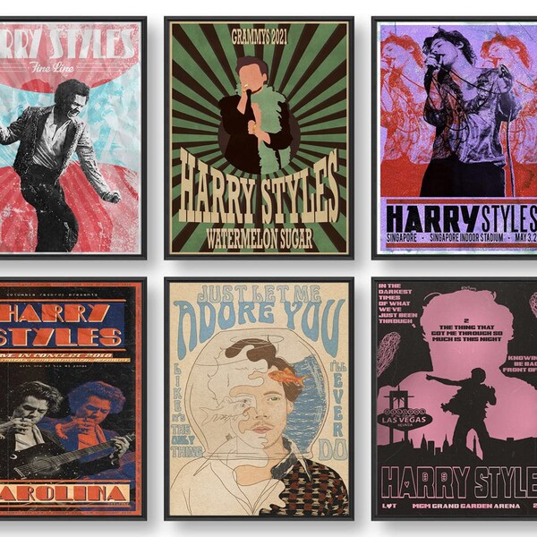 Vintage Style Poster - Etsy